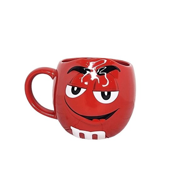 M&M'S | Dining | Mm Red Character Mug 3d Collectible Large 2oz Coffee ...